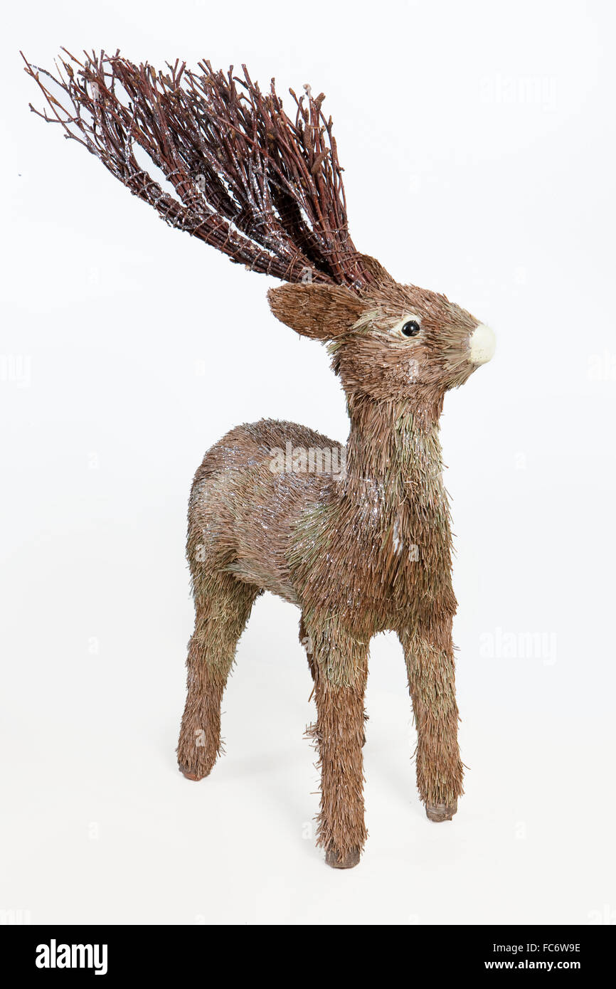 Reindeer gift hi-res stock photography and images - Alamy