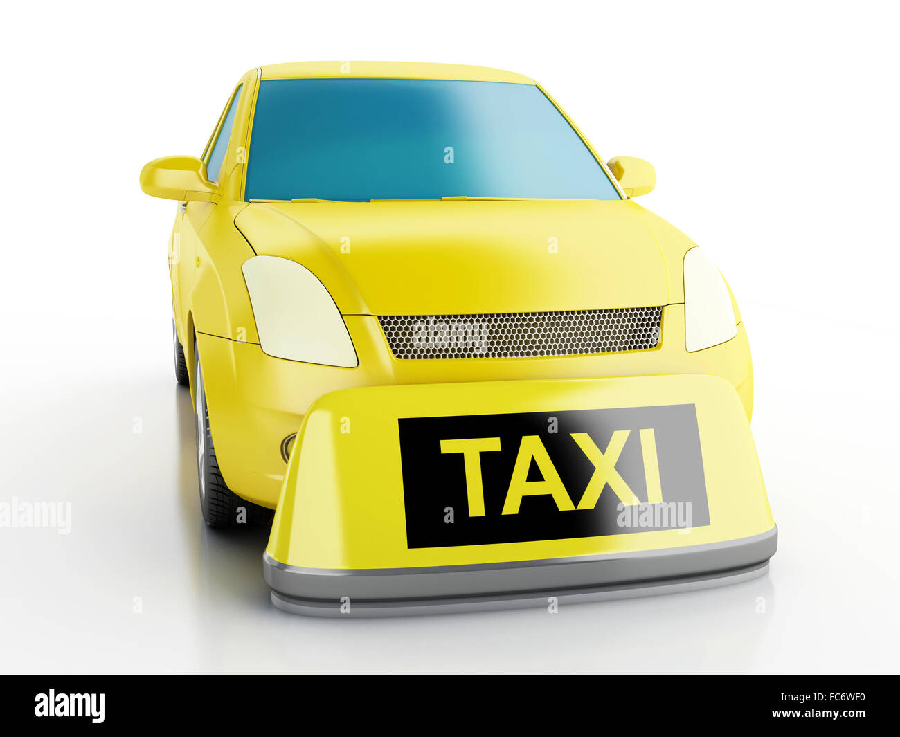 Taxi service concept car roof hi-res stock photography and images - Alamy