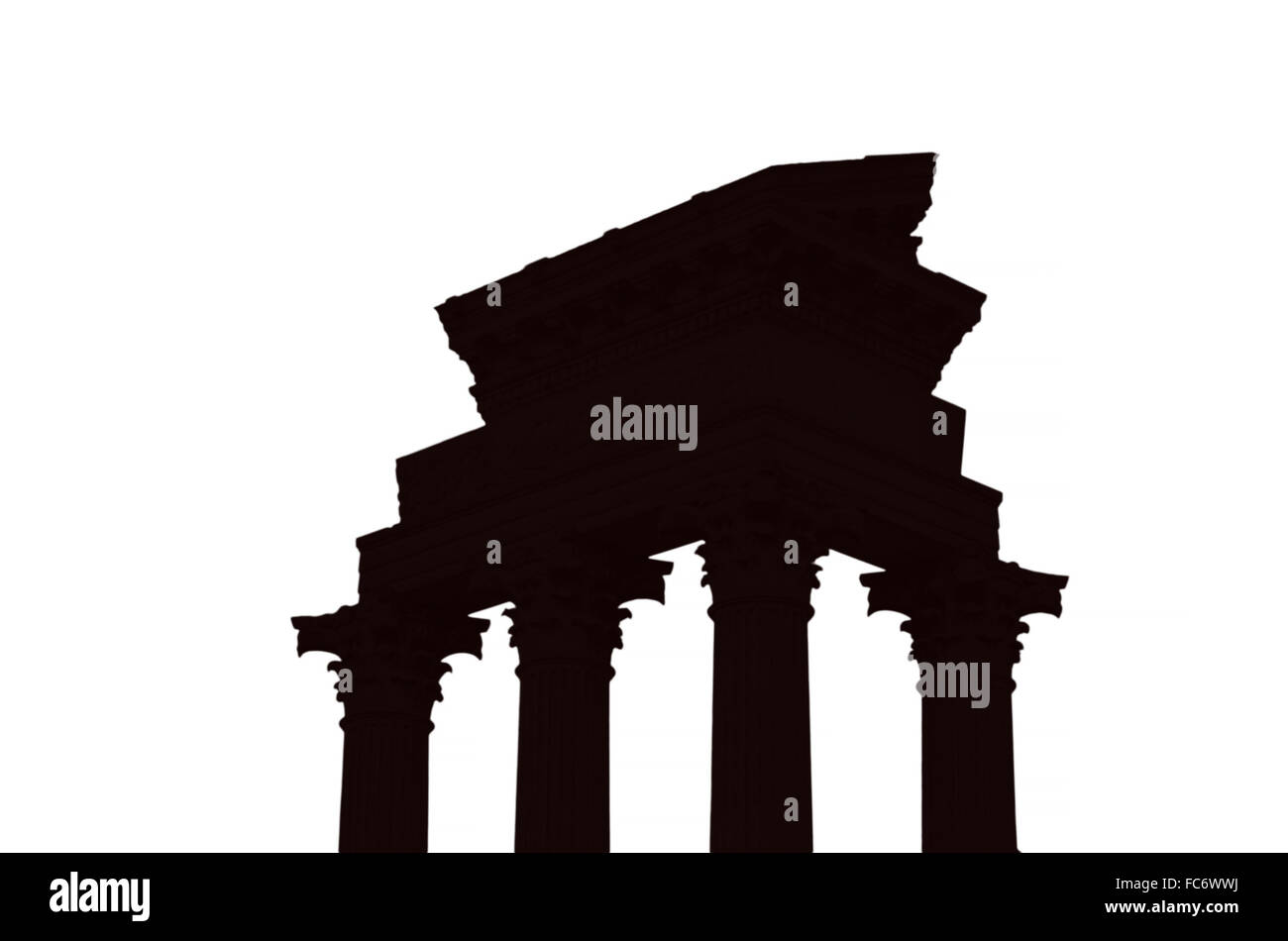 Building base pillar Cut Out Stock Images & Pictures - Alamy