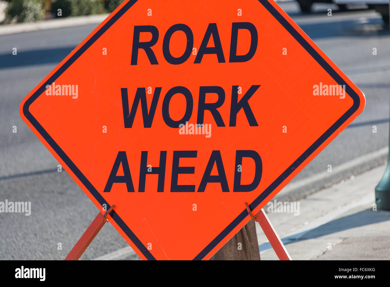 Road sign on the street Stock Photo - Alamy
