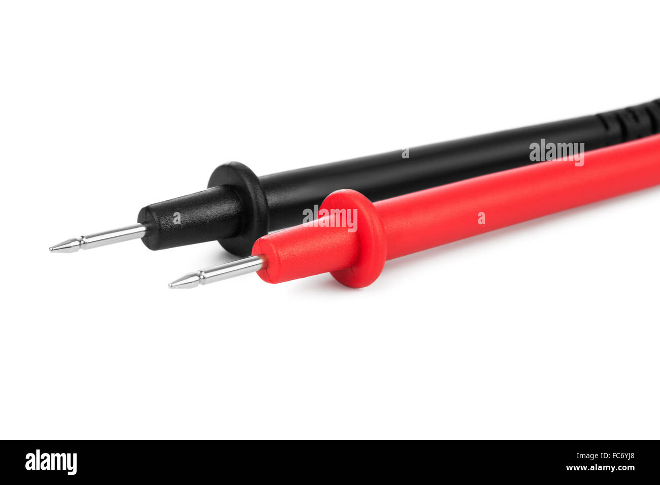 Multimeter and cable Cut Out Stock Images & Pictures - Alamy