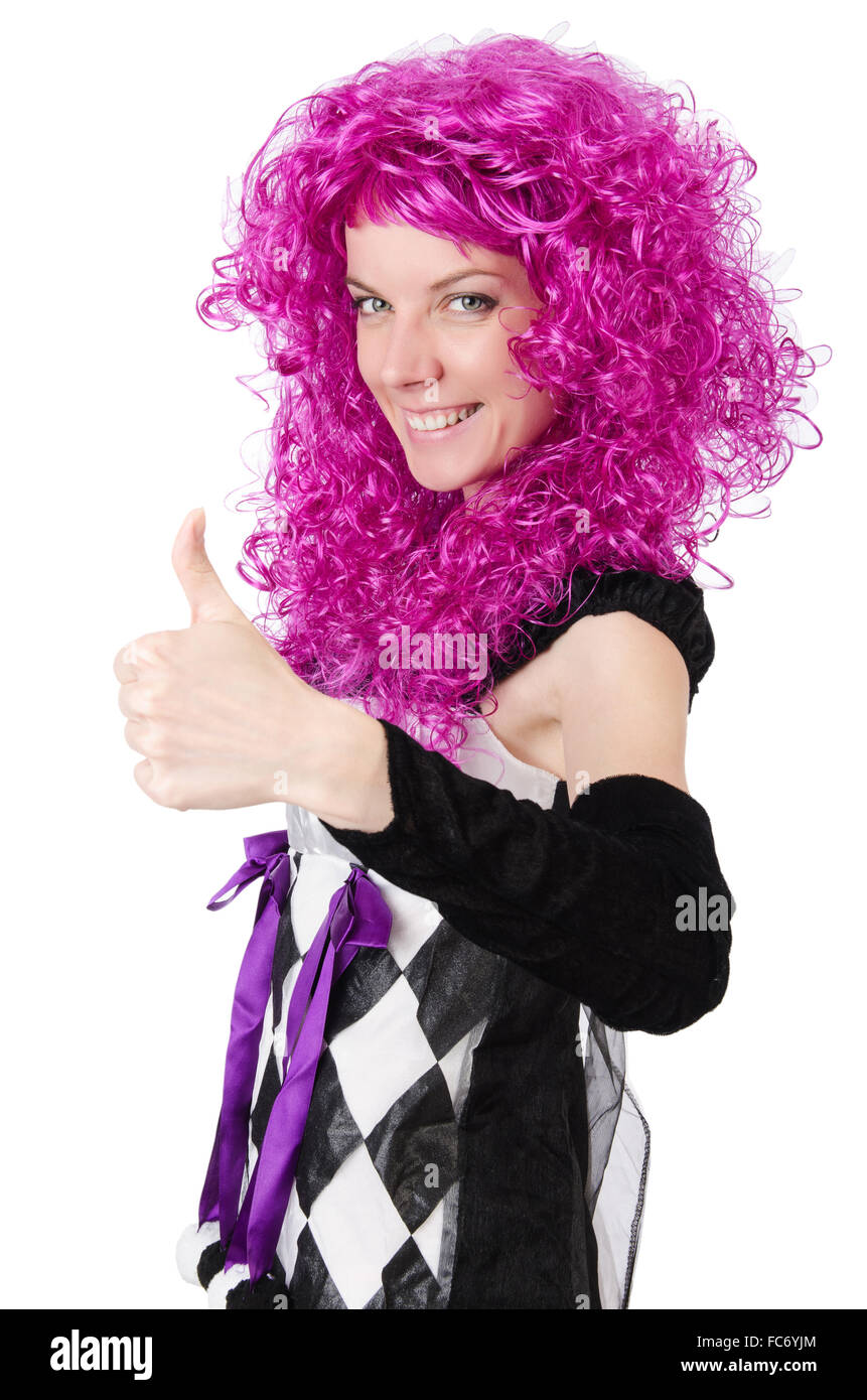 Jester with thumbs up hi-res stock photography and images - Alamy