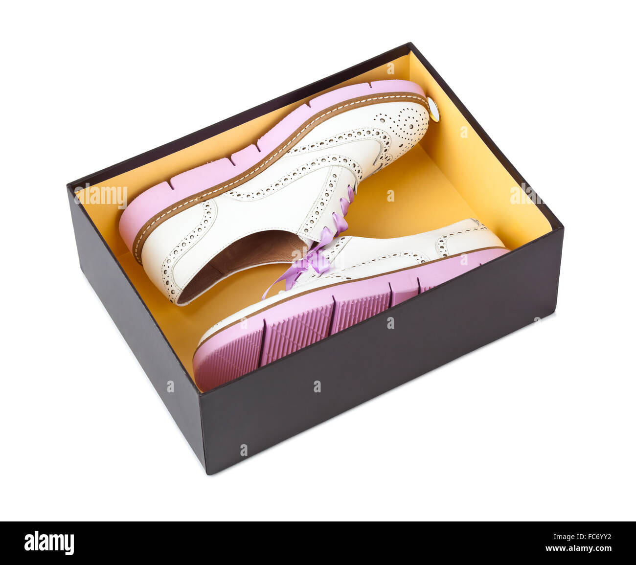 Sneakers in box Stock Photo - Alamy