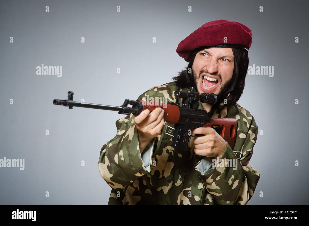 Angry sergeant hi-res stock photography and images - Alamy
