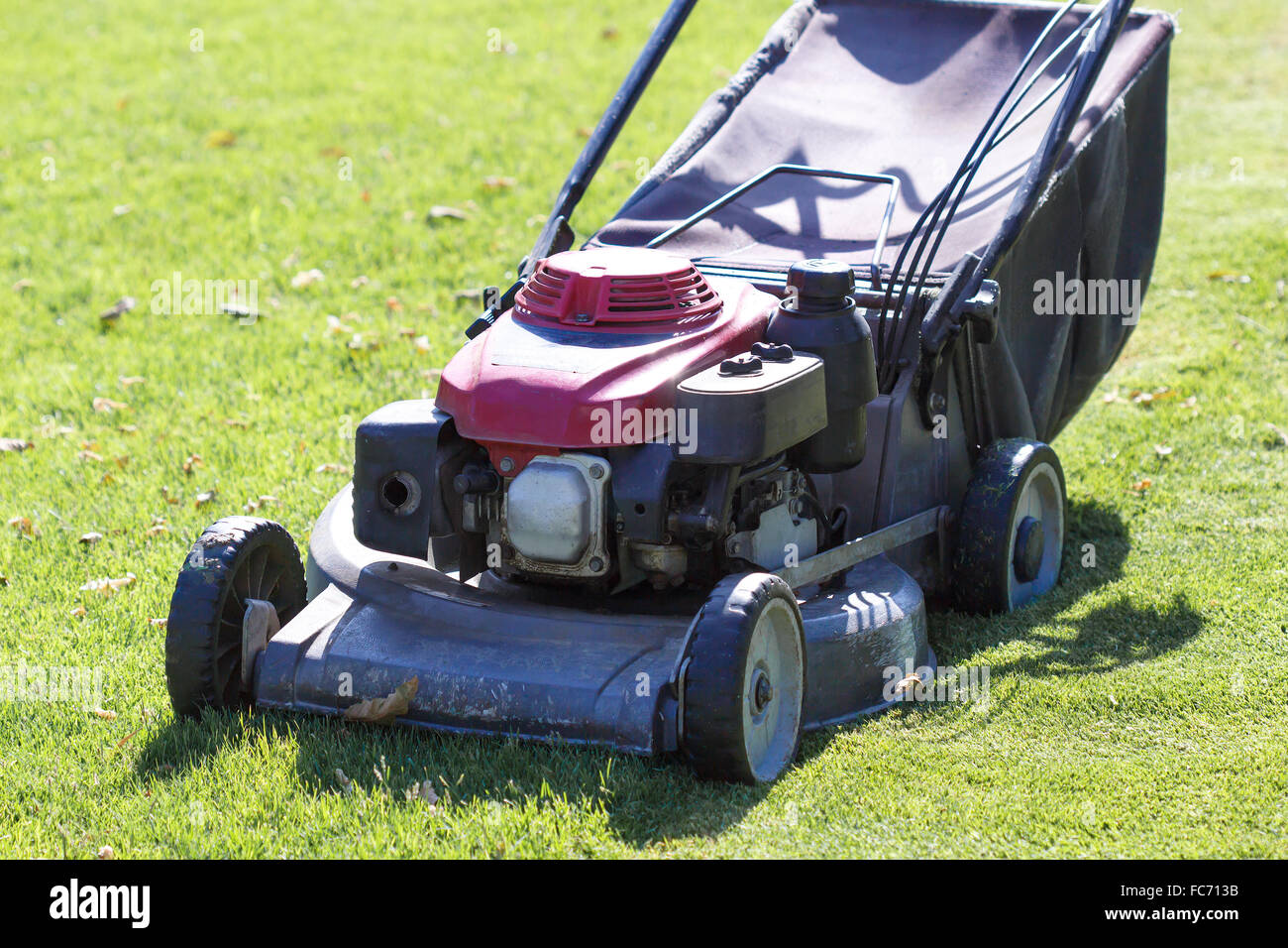 Modern grass cutter hi-res stock photography and images - Alamy