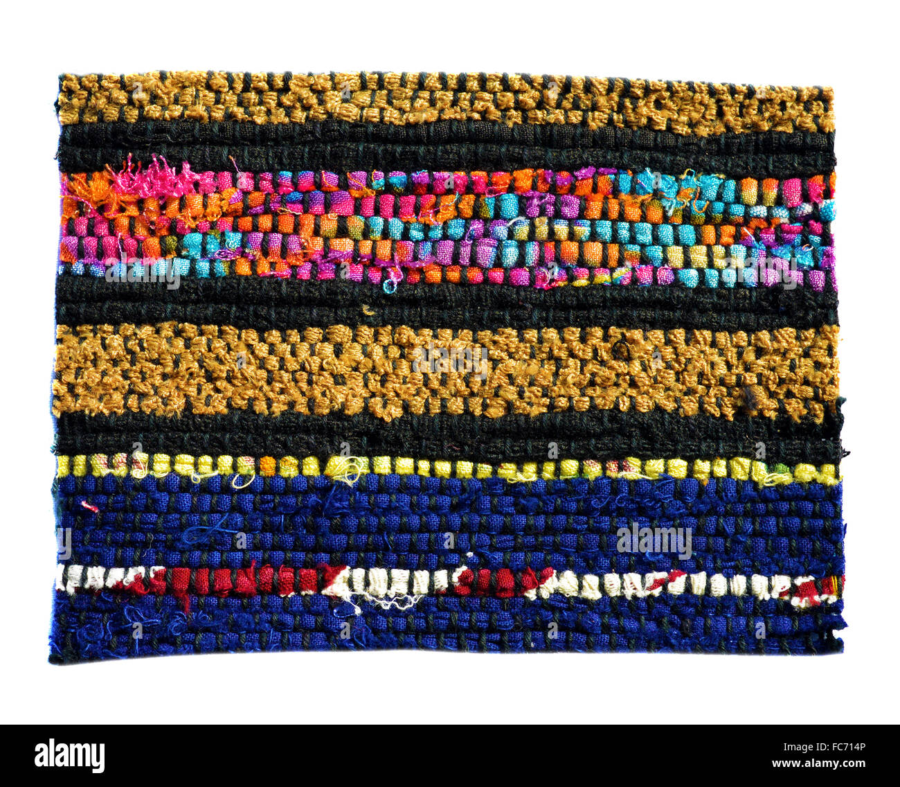 Woven wool rug Stock Photo - Alamy