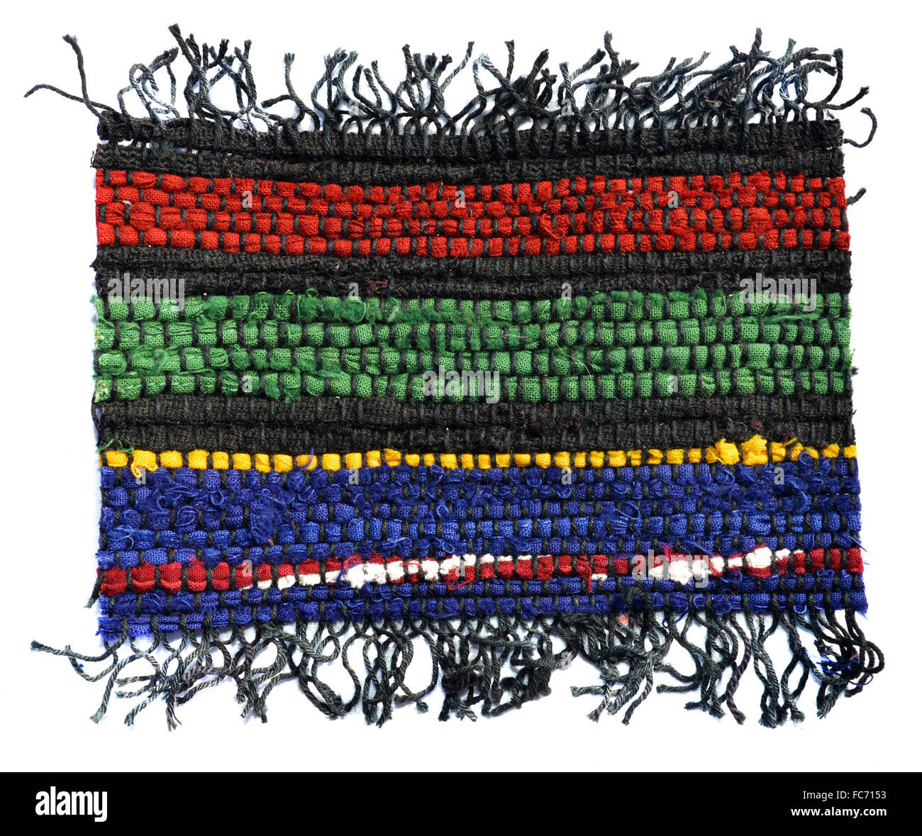 Woven wool rug Stock Photo - Alamy