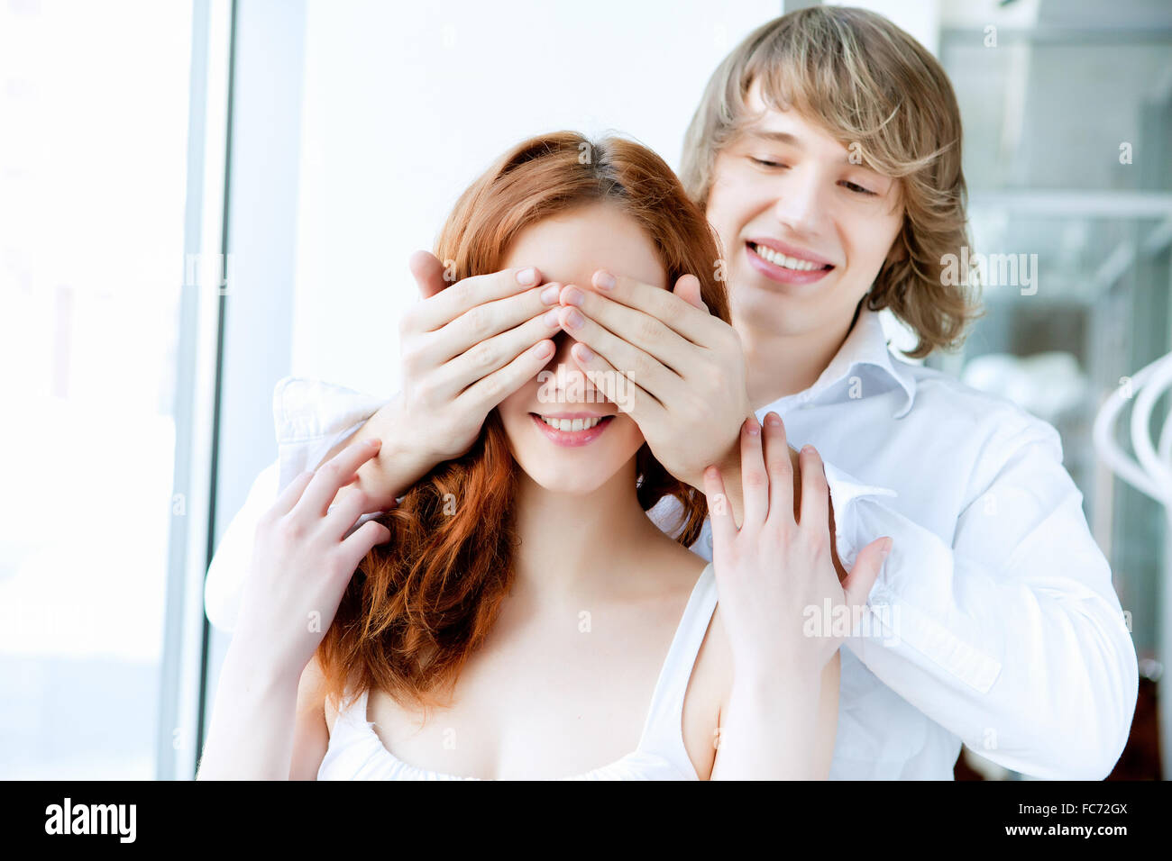 picture of a young couple in love together Stock Photo - Alamy