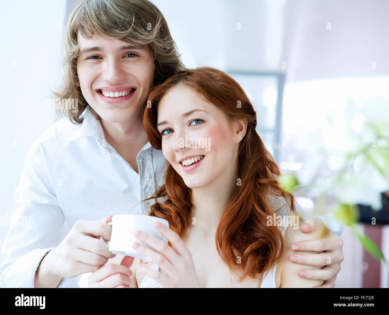 picture of a young couple in love together Stock Photo - Alamy