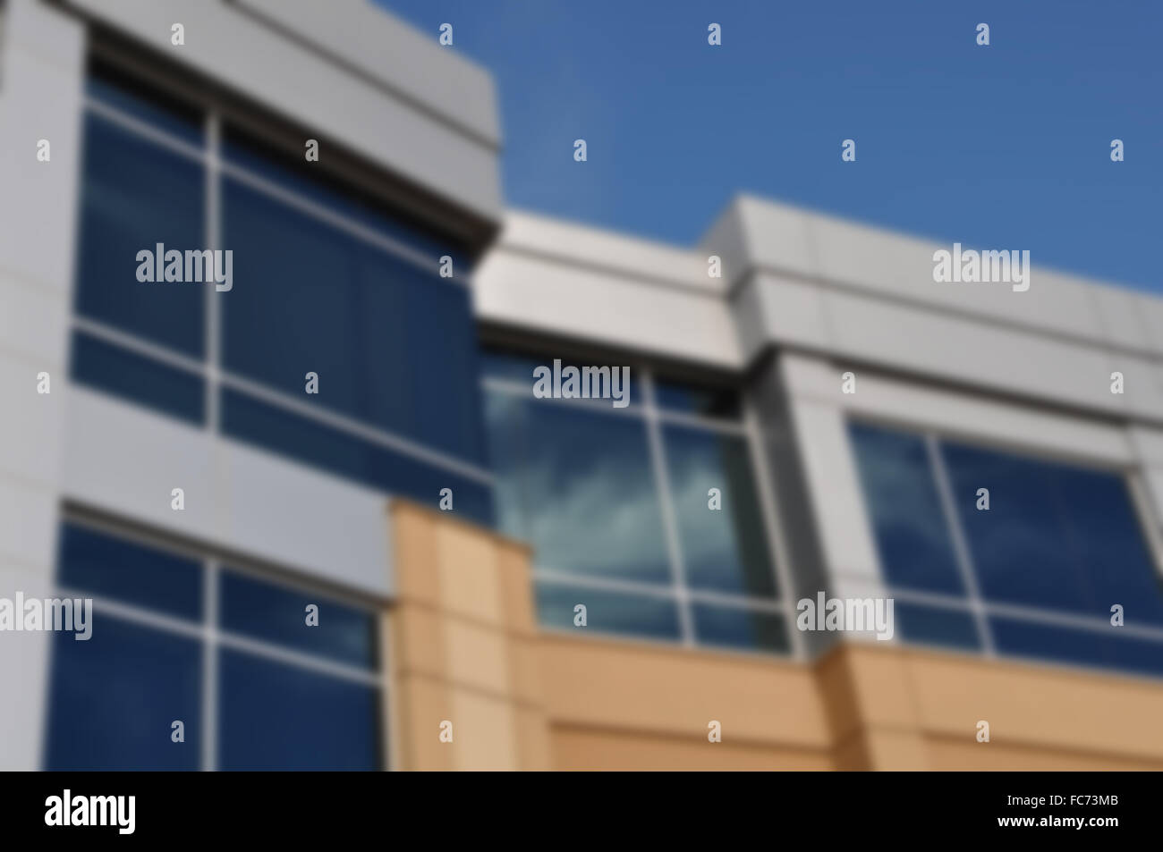 Blurred Commercial Office Building Stock Photo - Alamy