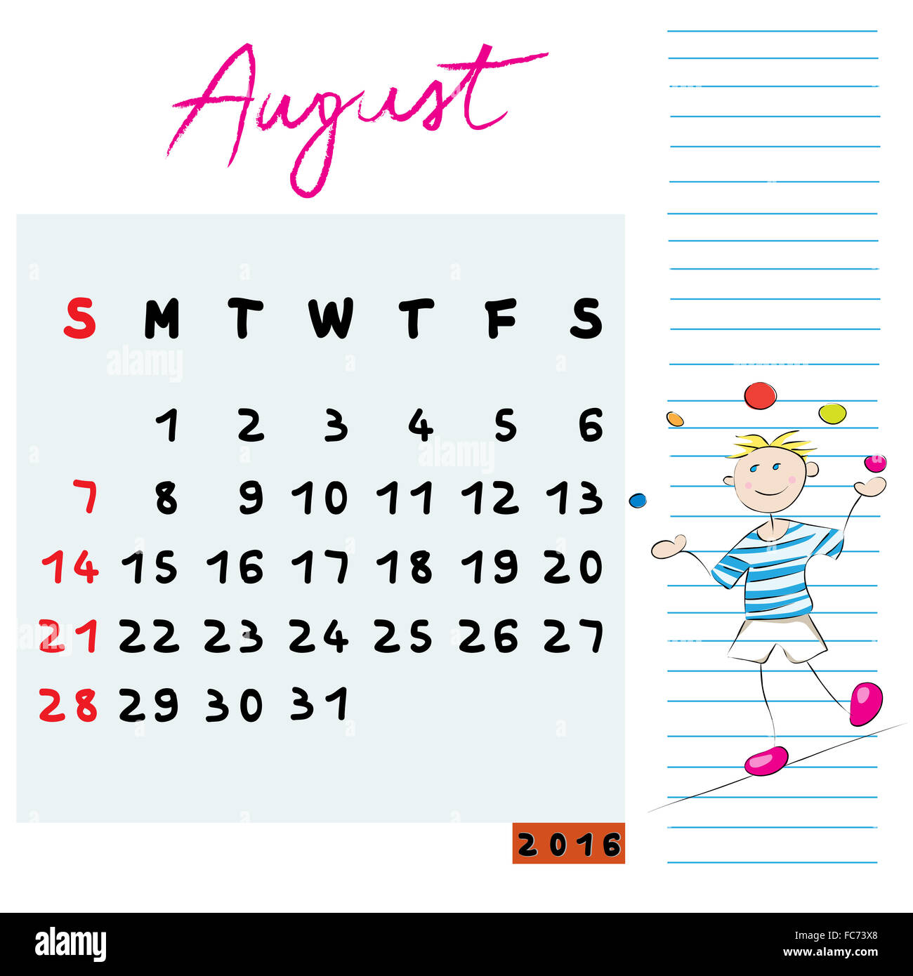 august 2016 kids Stock Photo - Alamy