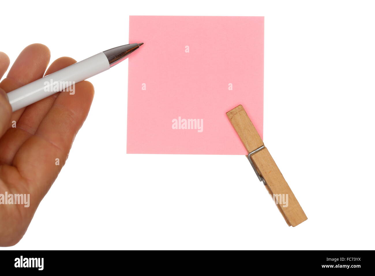 writing on note Stock Photo - Alamy