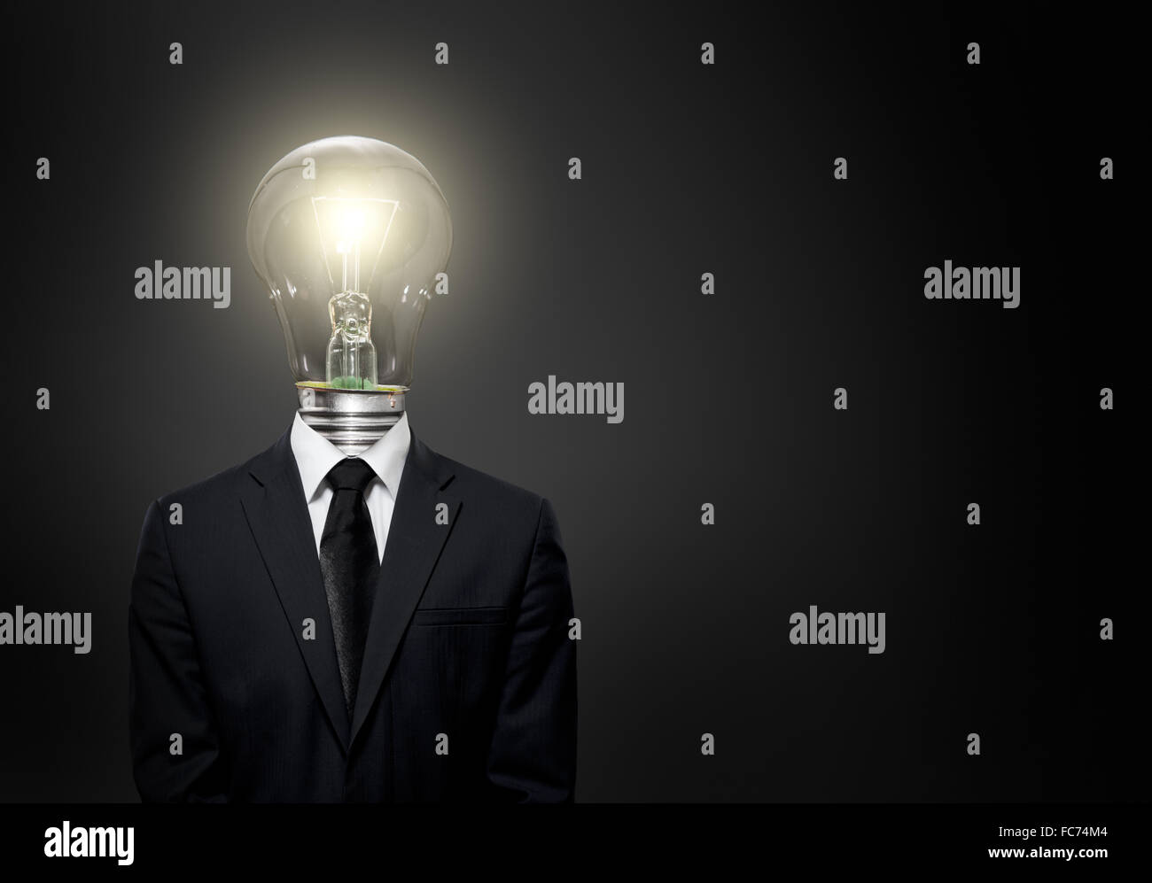 electric bulb head Stock Photo - Alamy