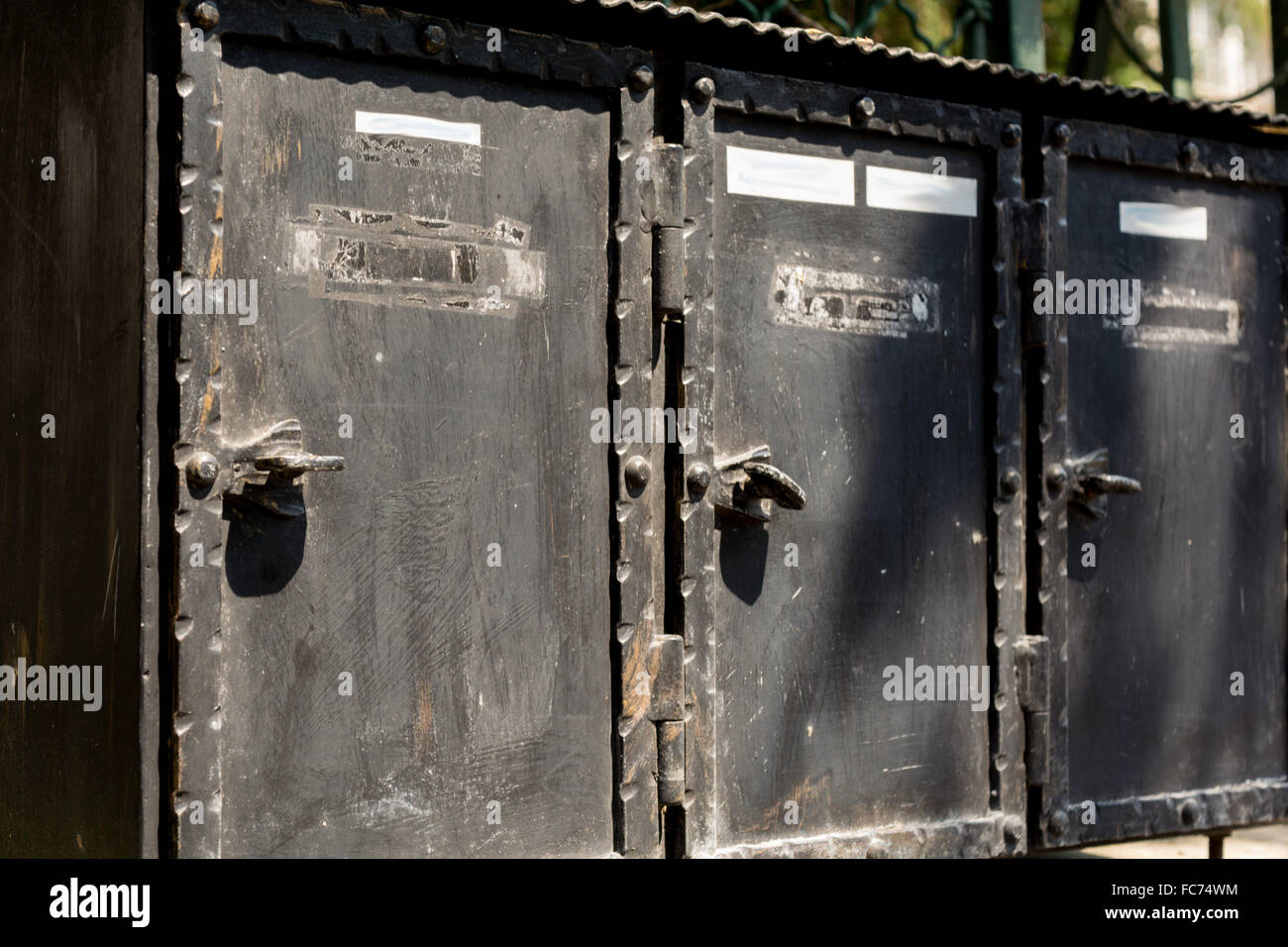 Pigeon hole message boxes hi-res stock photography and images - Alamy