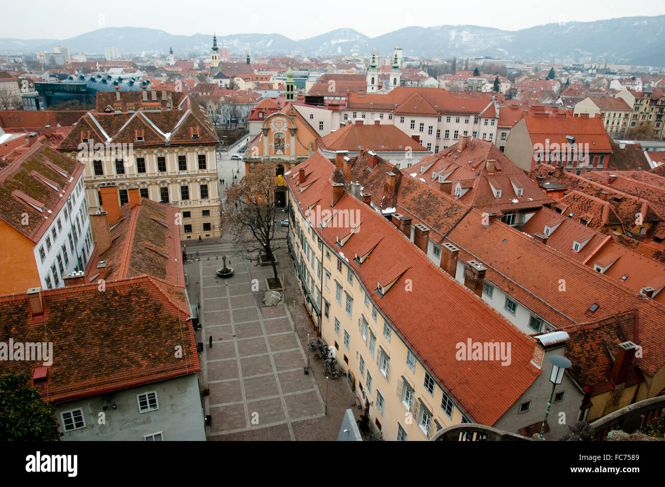 The centre of graz hi-res stock photography and images - Alamy