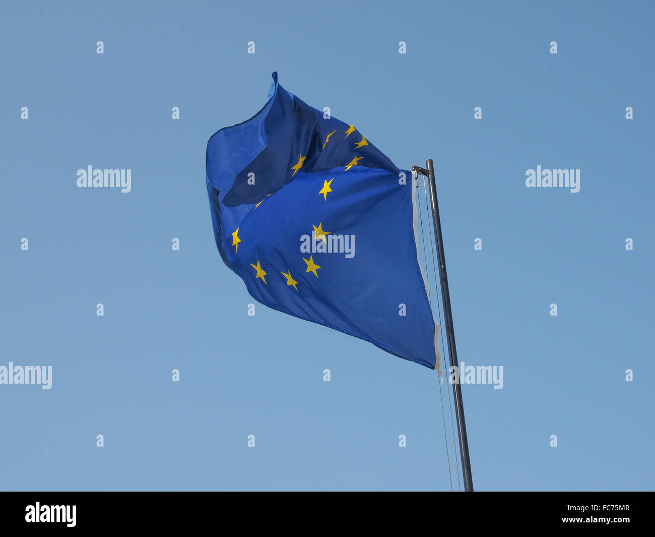 Floating Eu Flag High Resolution Stock Photography and Images - Alamy