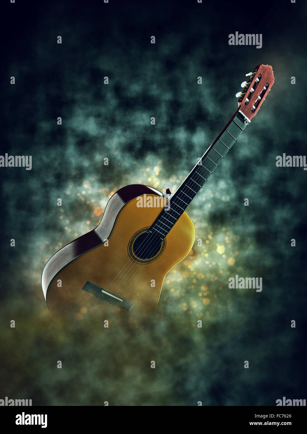 Bass guitar smoke hi-res stock photography and images - Alamy
