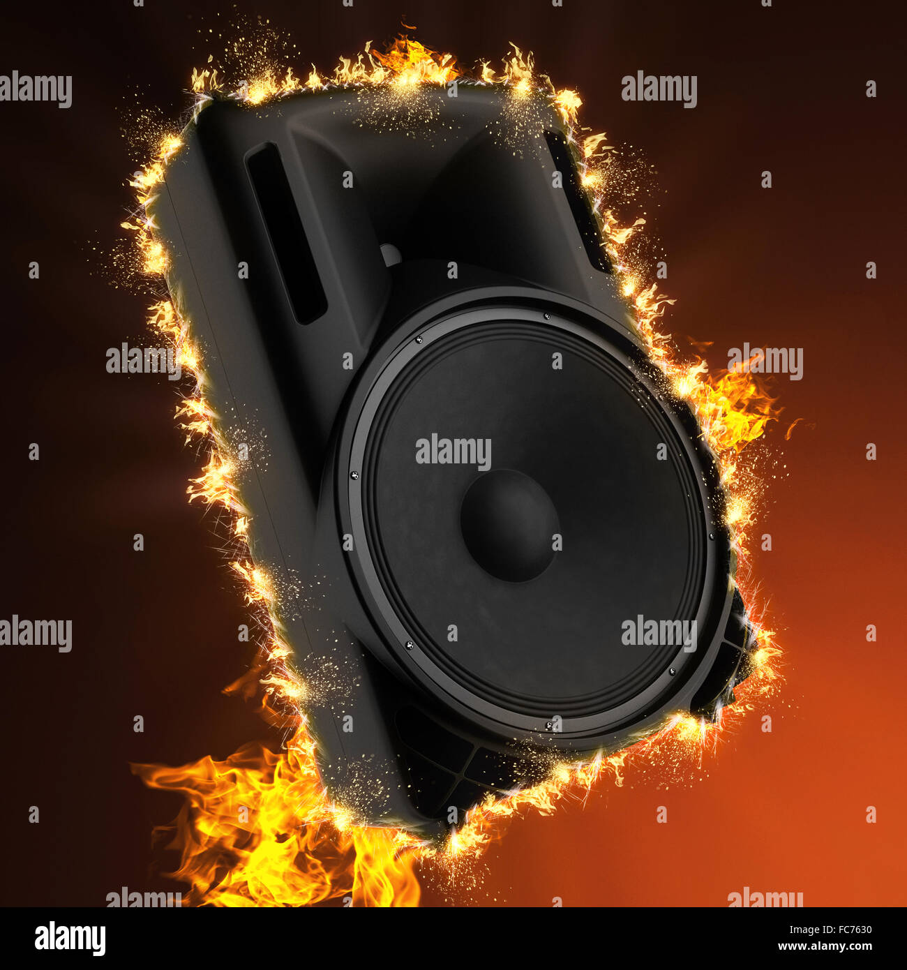 Concert Speakers Wallpaper