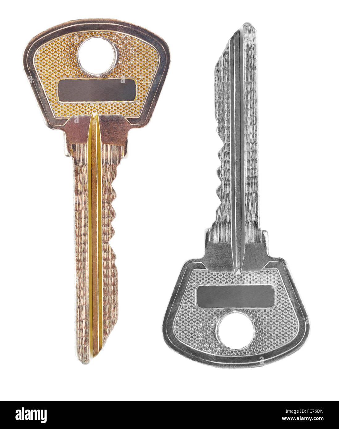 Retro house keys Cut Out Stock Images & Pictures - Alamy