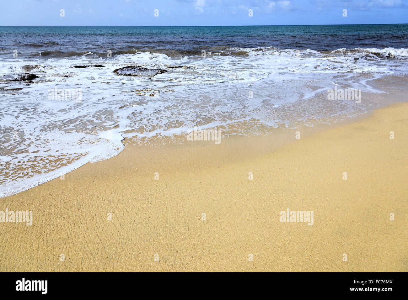 sandy sea beach Stock Photo - Alamy