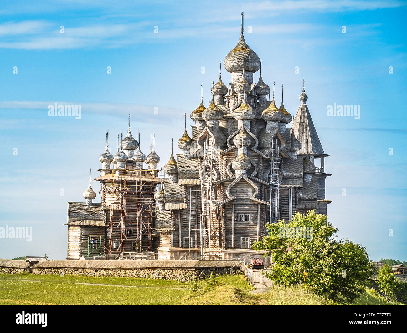 Church of the Transfiguration - Kizhi Island, Russia Stock Photo - Alamy
