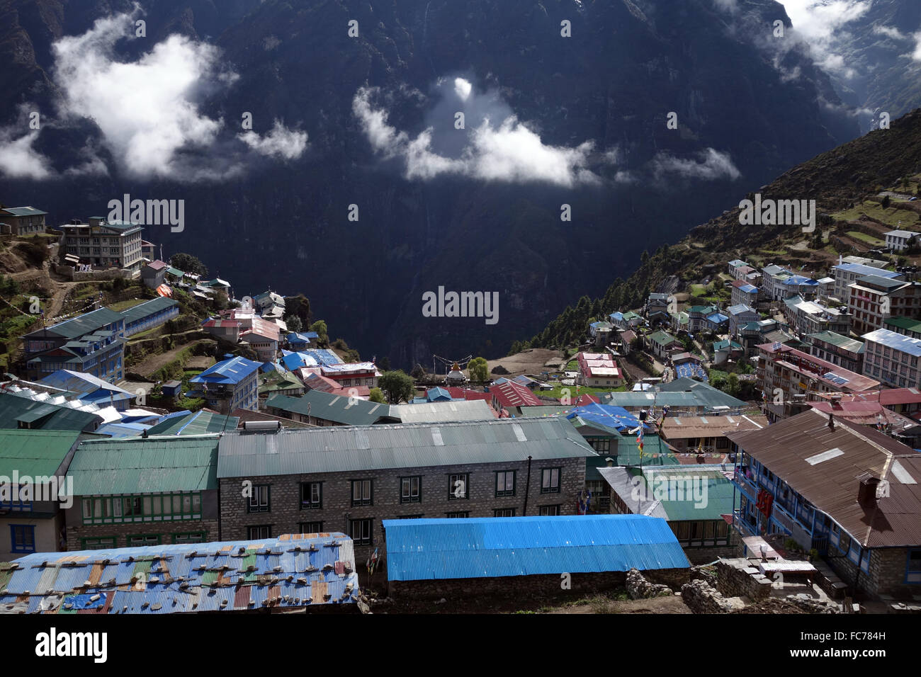 Foot of Mount Everest in Nepal Stock Photo - Alamy