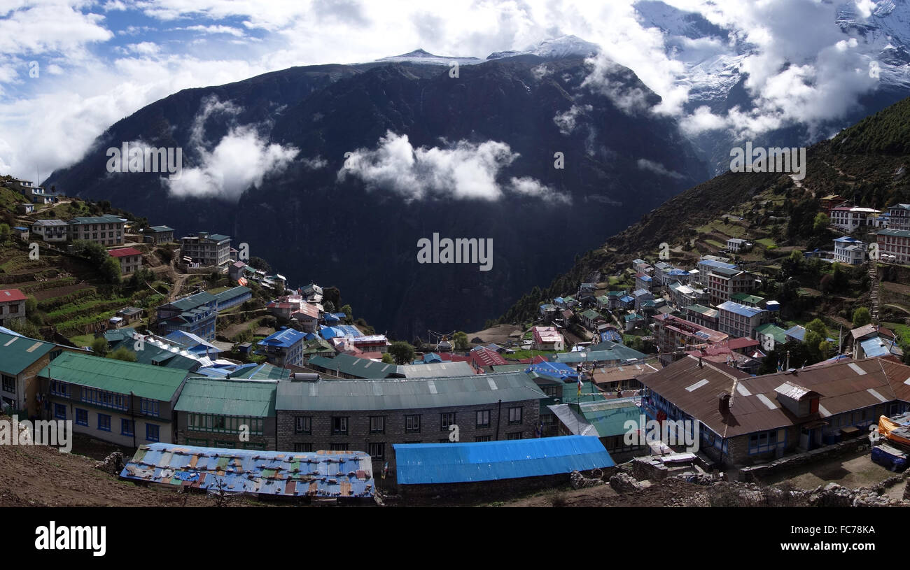 Foot of Mount Everest in Nepal Stock Photo - Alamy