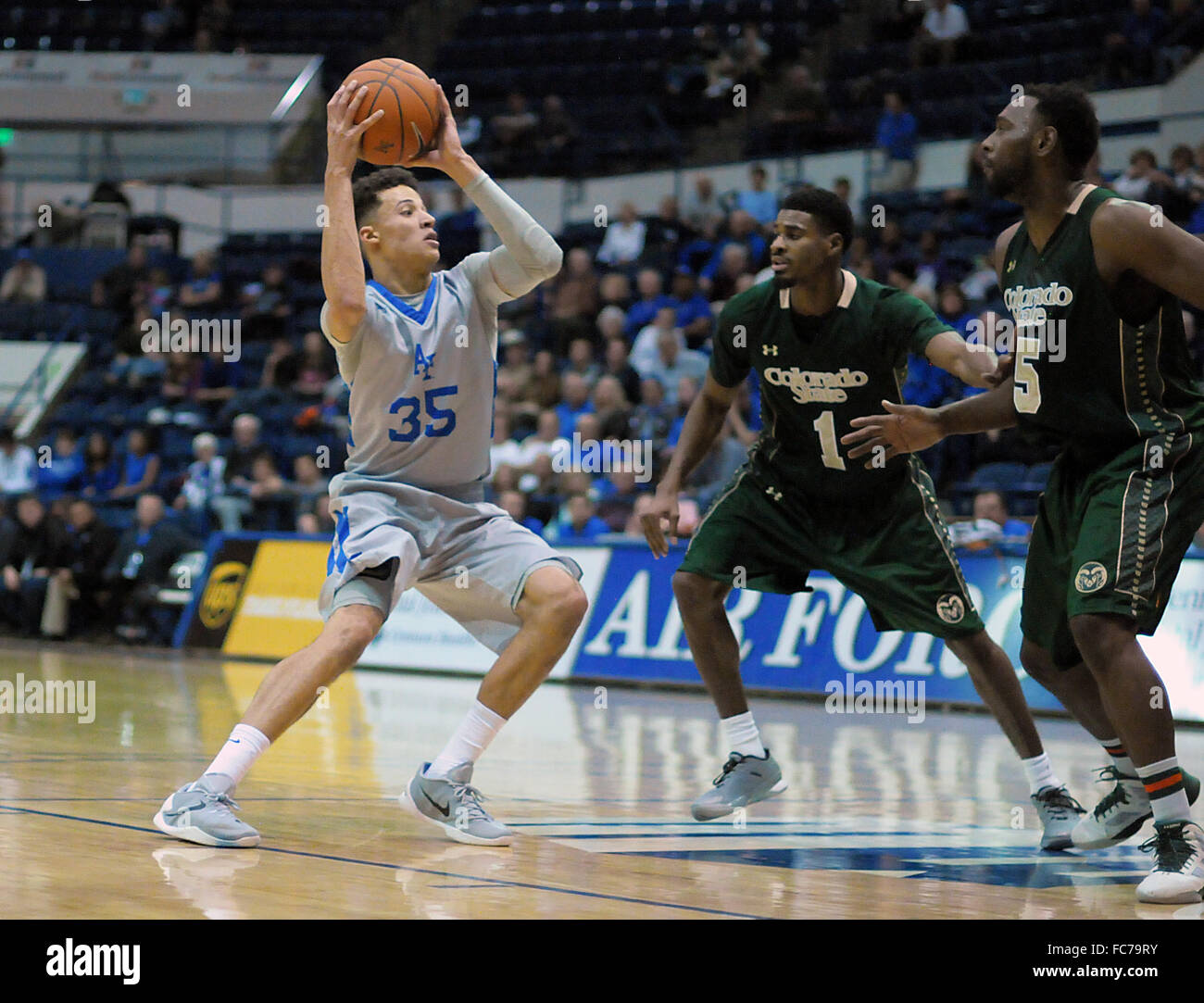 Colorado Springs, Colorado, USA. 20th Jan, 2016. Air Force forward ...