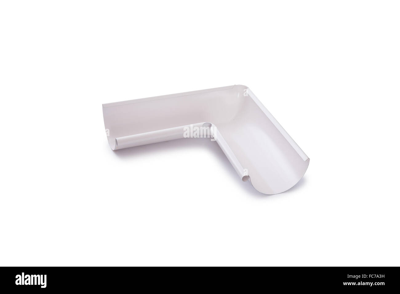 Pipe connector isolated on the white Stock Photo - Alamy