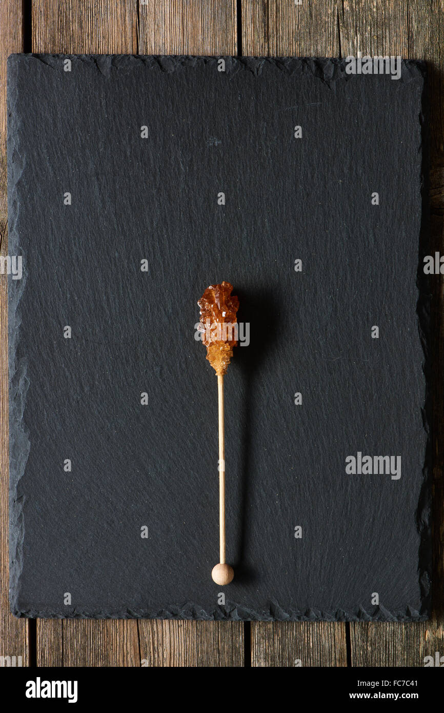 Brown sugar stick Stock Photo - Alamy