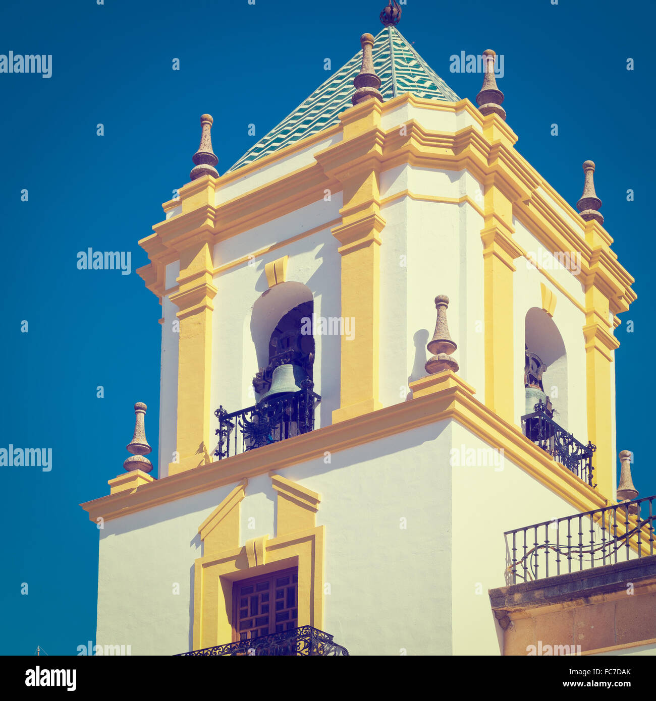Belfry spanish style old hi-res stock photography and images - Alamy
