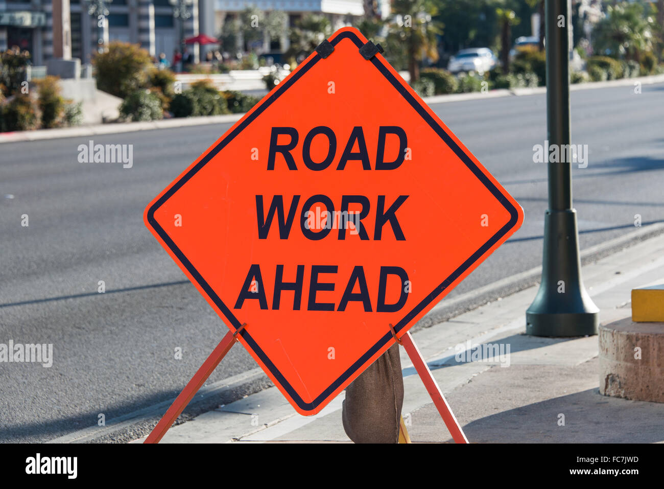 Road sign on the street Stock Photo - Alamy