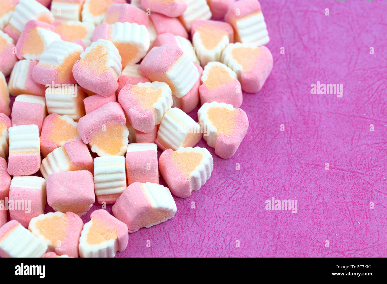 Colorful miniature marshmallows Stock Photo - Alamy