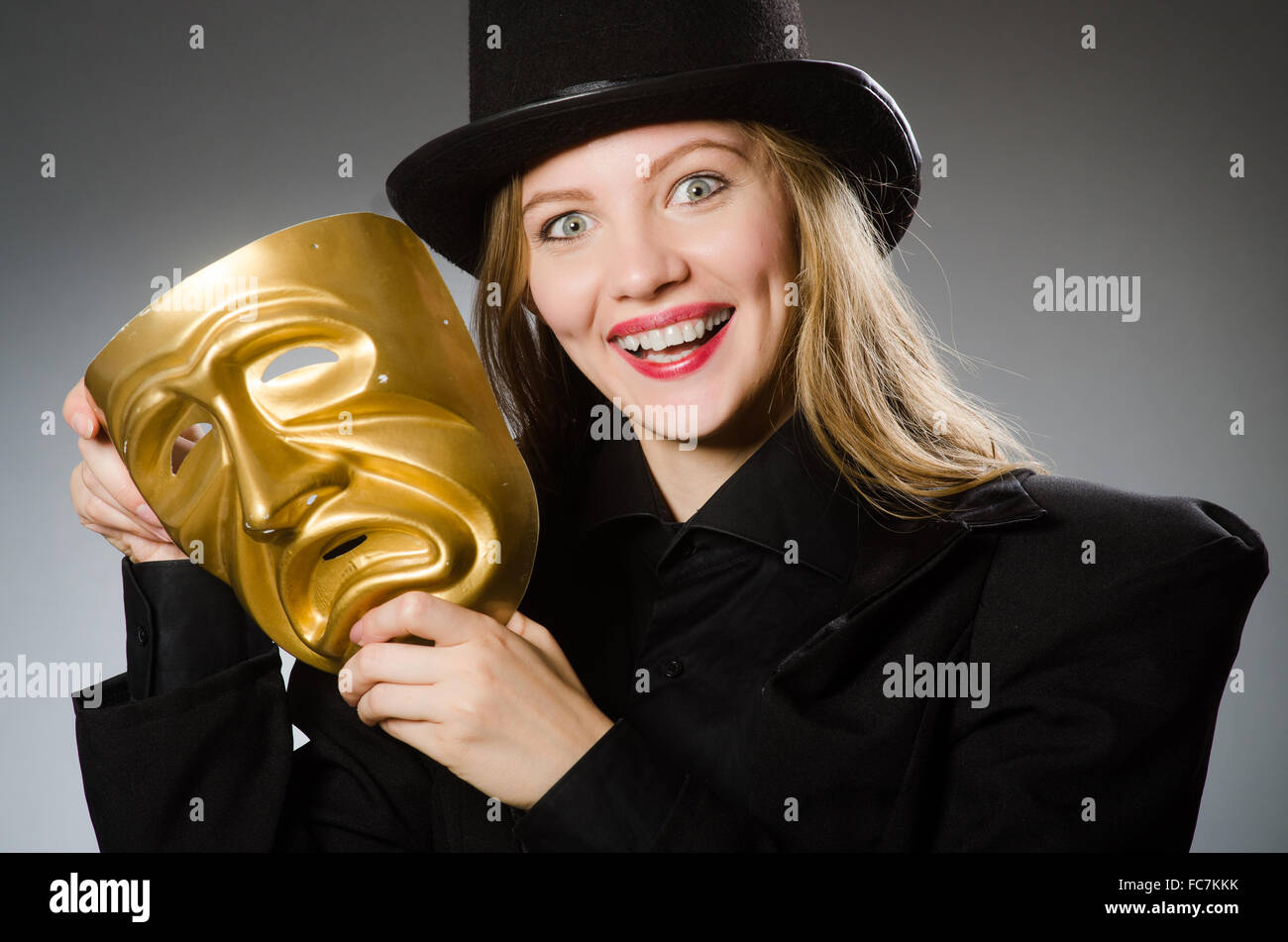 Woman opera laughing hi-res stock photography and images - Alamy