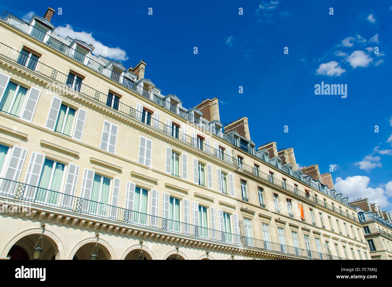 Typical generic houses in Paris France Stock Photo - Alamy