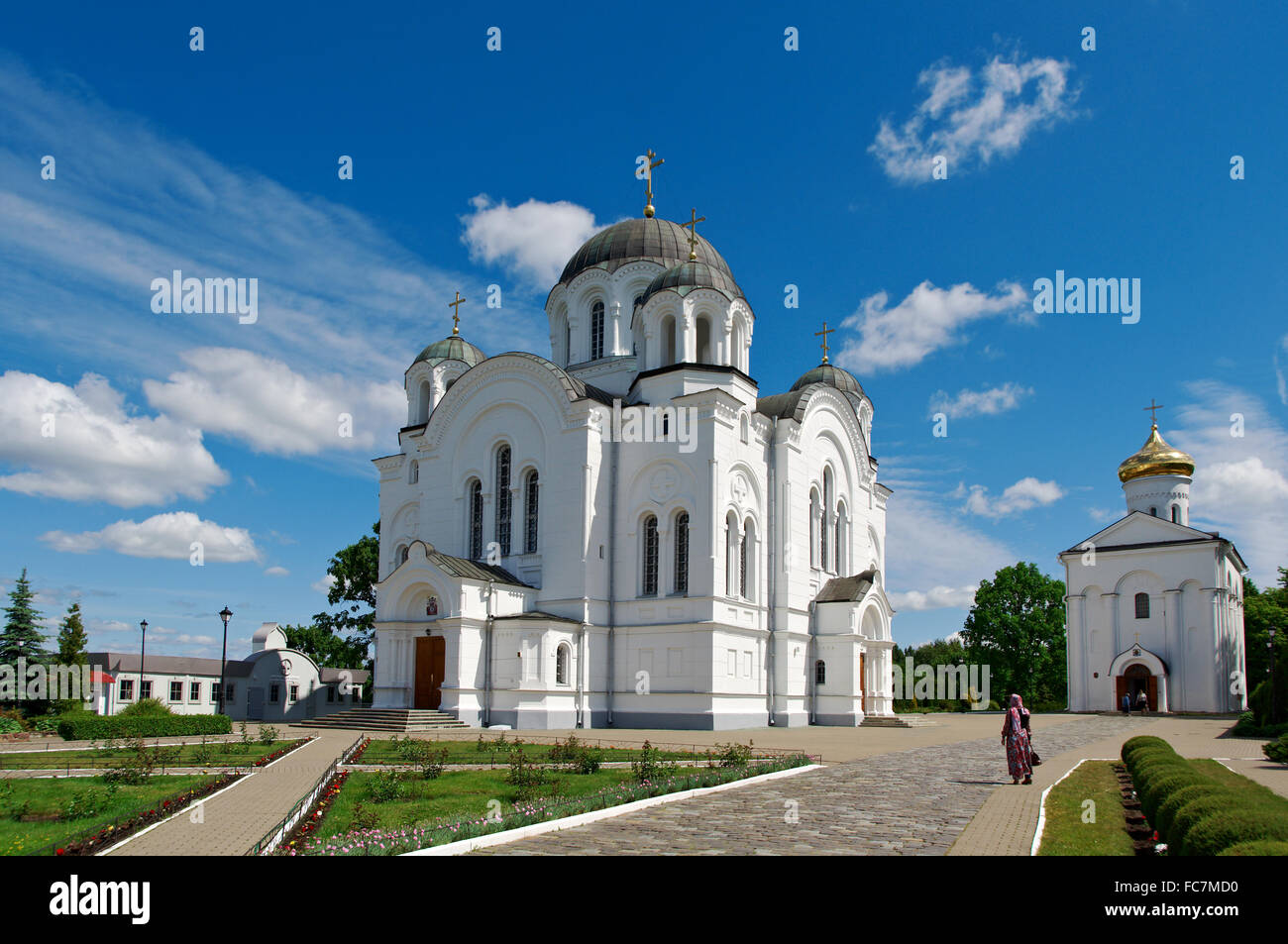 Orthodox monastery church Stock Photo - Alamy