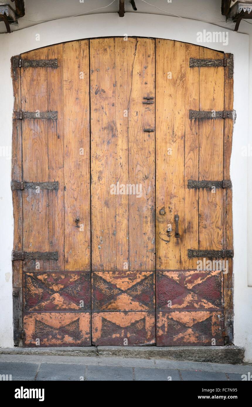 Wrought iron doors hi-res stock photography and images - Alamy