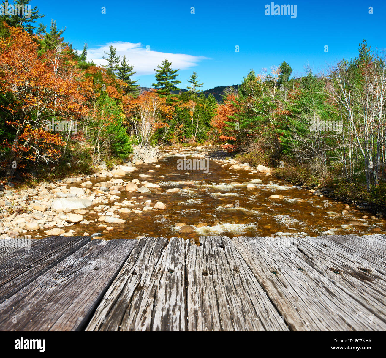 Swift River at autumn Stock Photo - Alamy