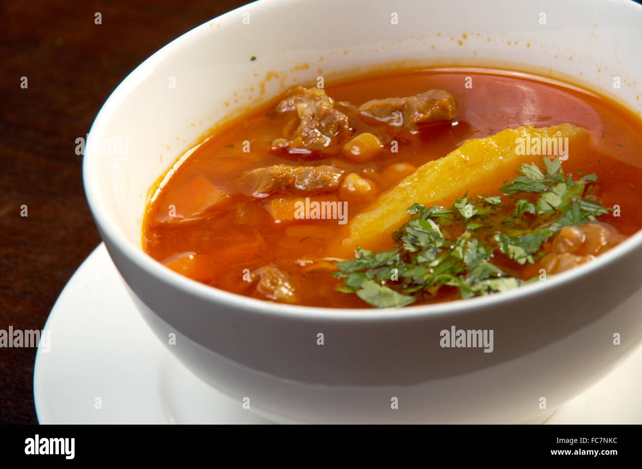 Bozbash soup Stock Photo - Alamy