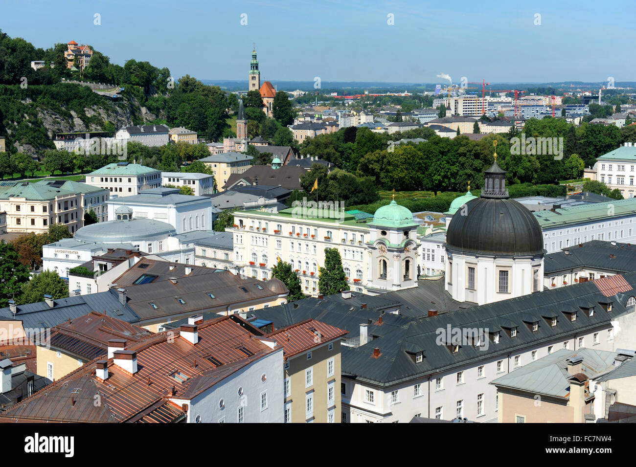muellner church, salzburg, austria Stock Photo - Alamy