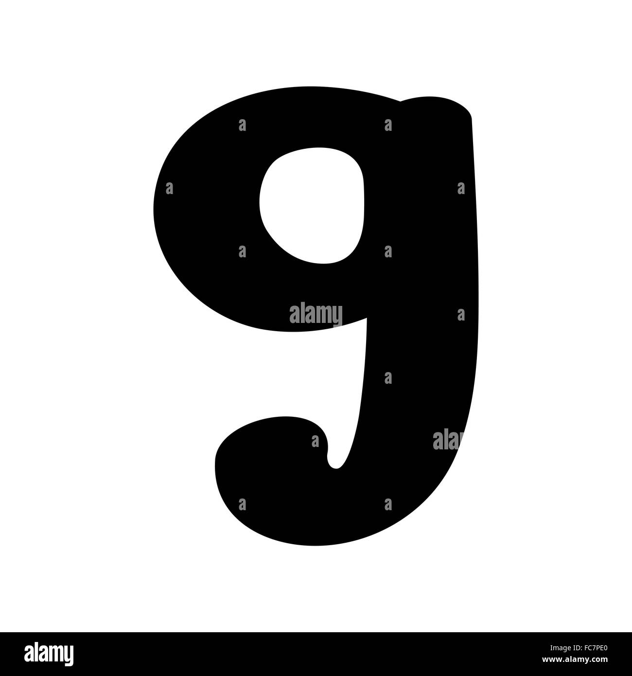 g small silhouette Stock Photo - Alamy