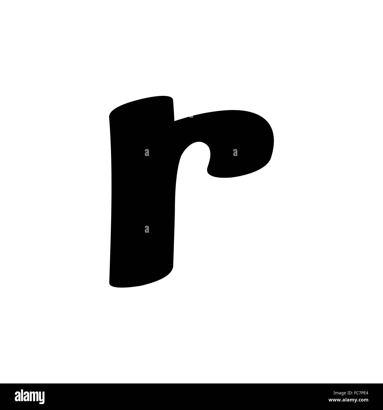 Small letter r Cut Out Stock Images & Pictures - Alamy