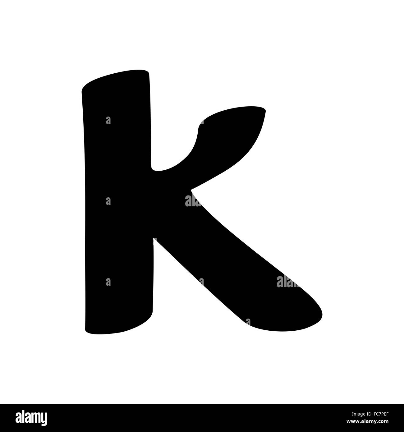 k small silhouette Stock Photo - Alamy