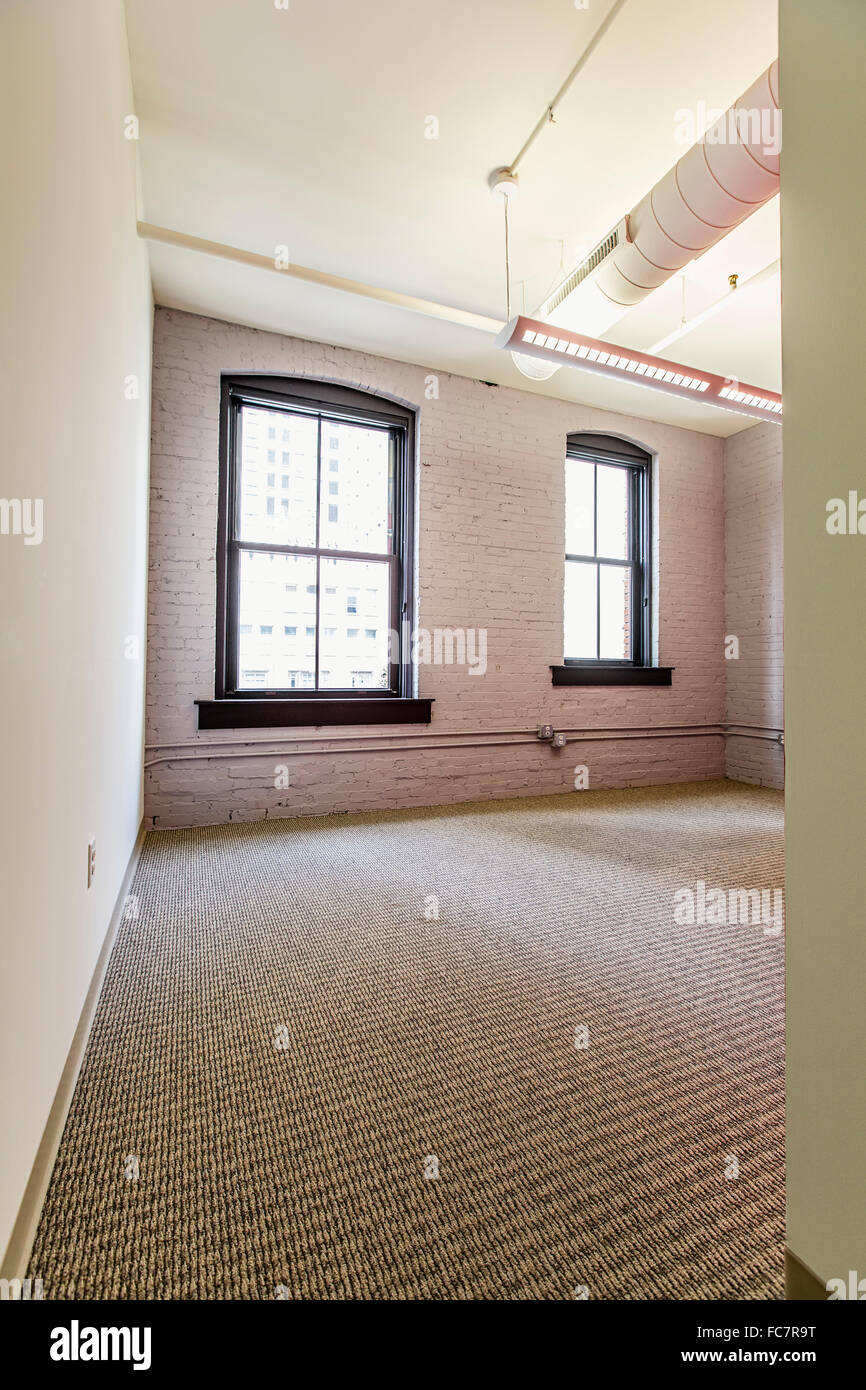 Empty room in modern office Stock Photo - Alamy