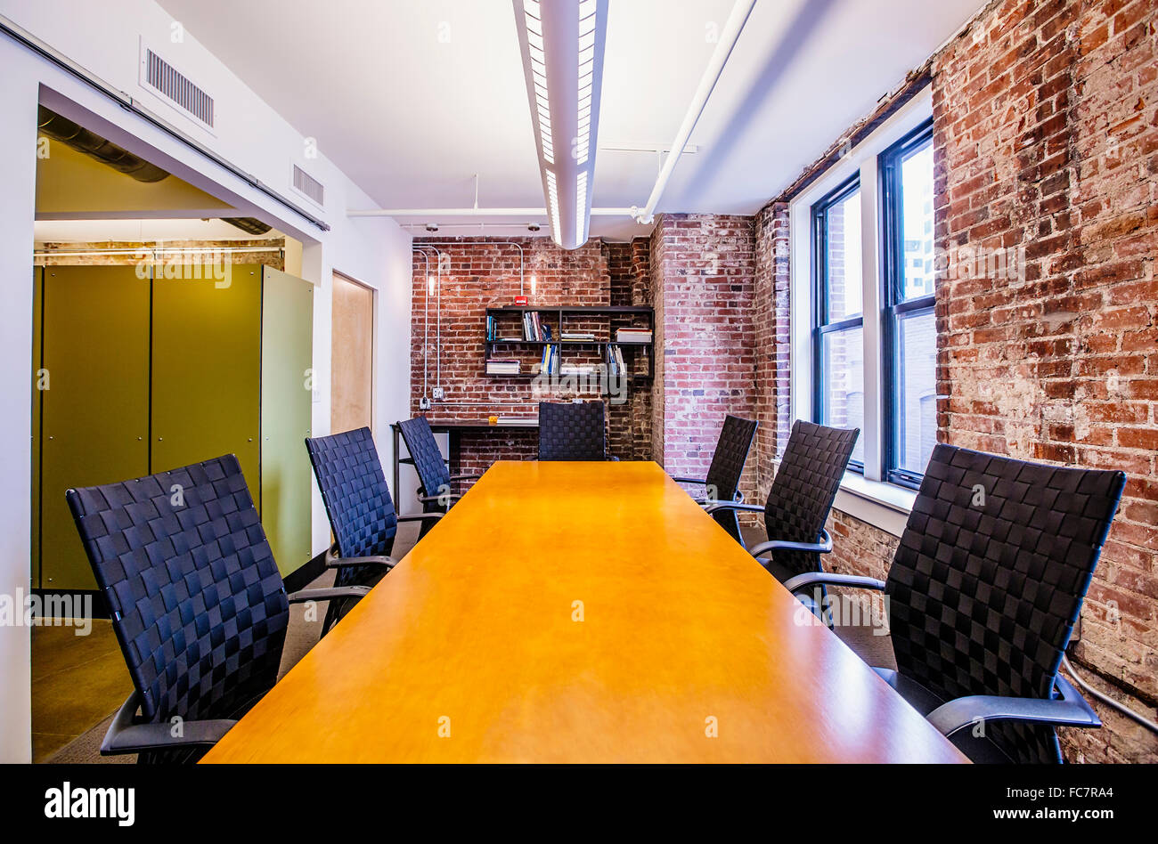 Empty conference room in modern office Stock Photo - Alamy