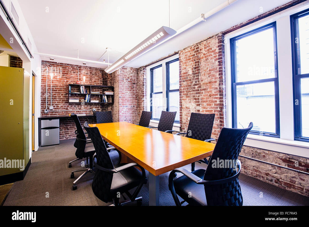 Empty conference room in modern office Stock Photo - Alamy