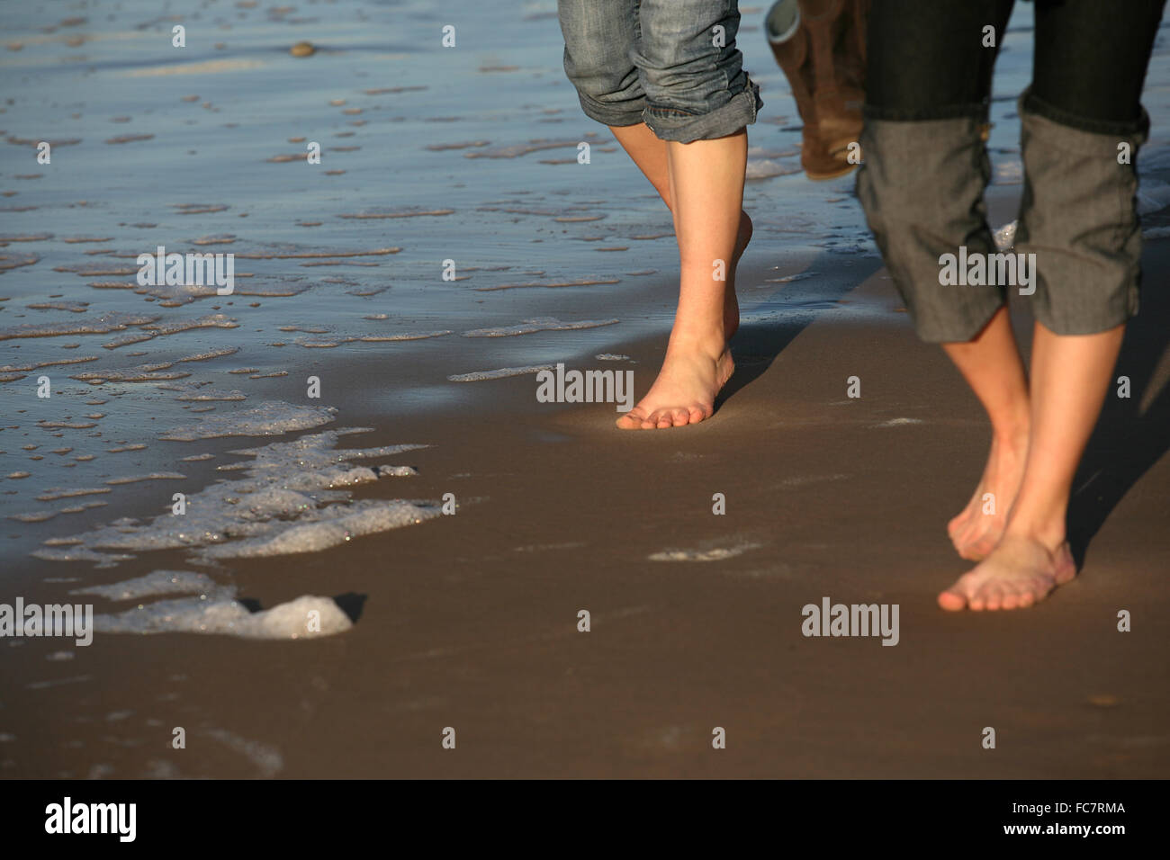 Barefoot walk hi-res stock photography and images - Alamy