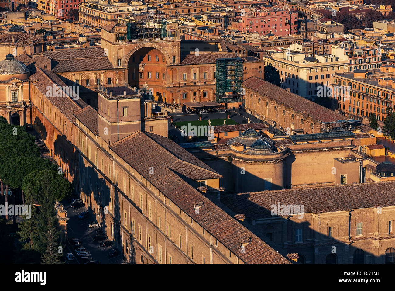 Aerial view of vatican city hi-res stock photography and images - Alamy