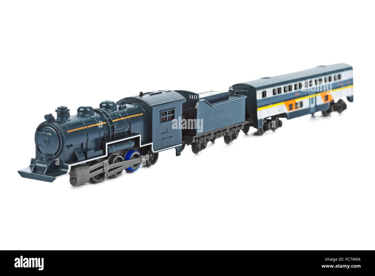 Old toy train Cut Out Stock Images & Pictures - Alamy