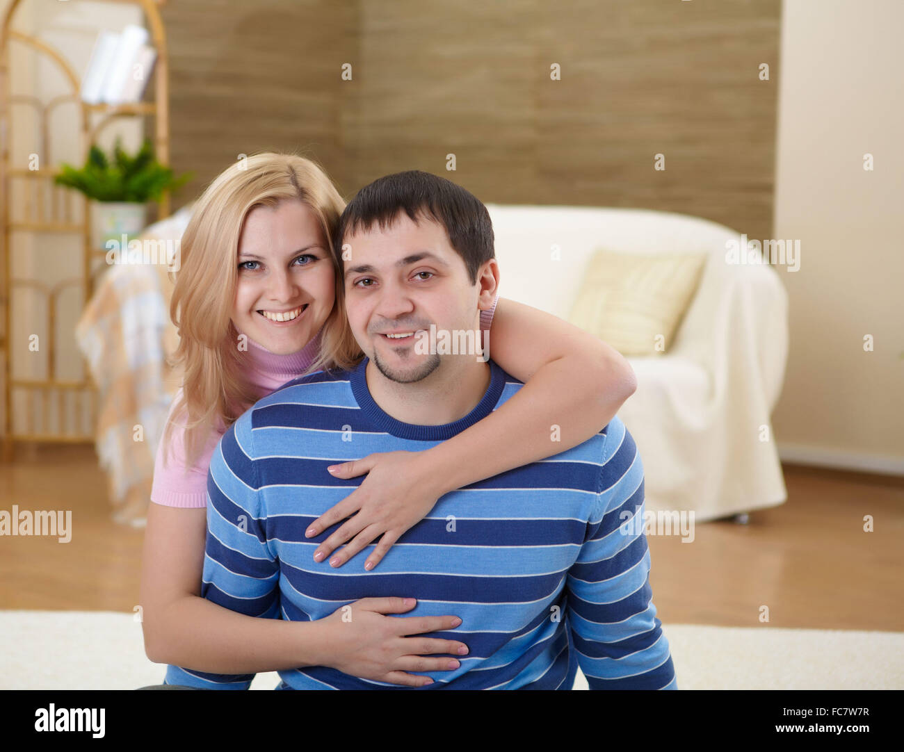 a happy young couple in love spending time together Stock Photo - Alamy
